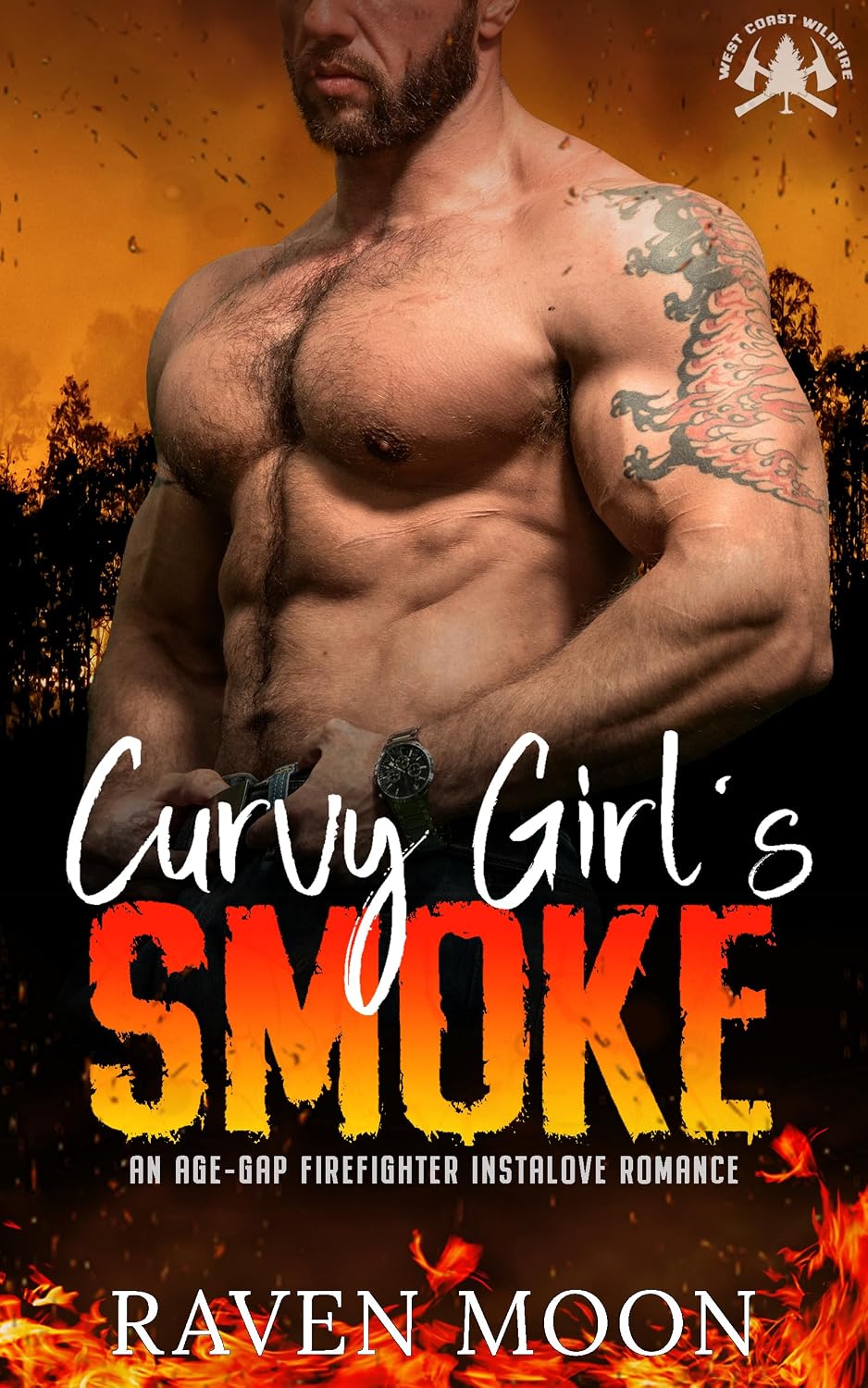 Amazon.com: Curvy Girl's Smoke: An Age-Gap Firefighter Instalove ...