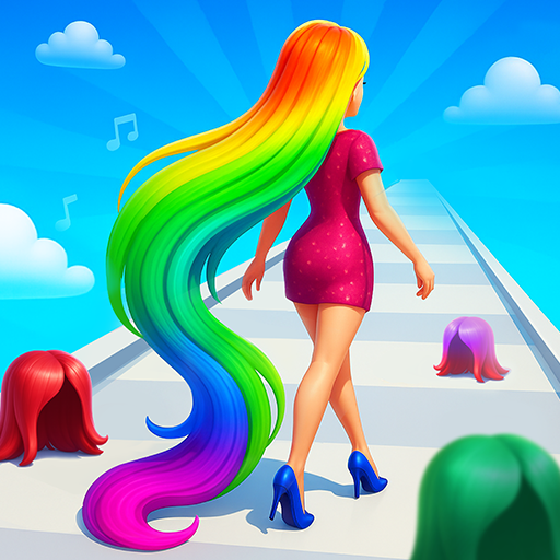 Crazy Hair Runner – Fashion Makeover Race: 3D Fun Run Salon Game - App ...
