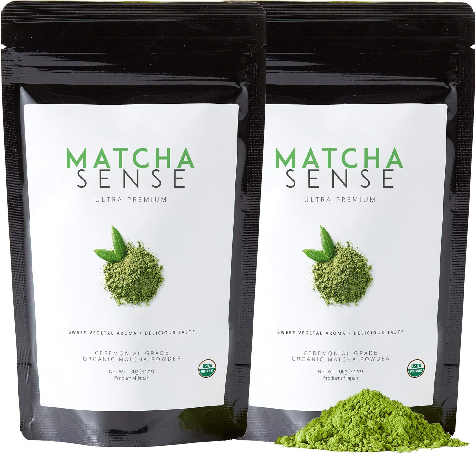 Amazon.com: Matcha Sense - Organic Matcha Green Tea Powder Ceremonial ...