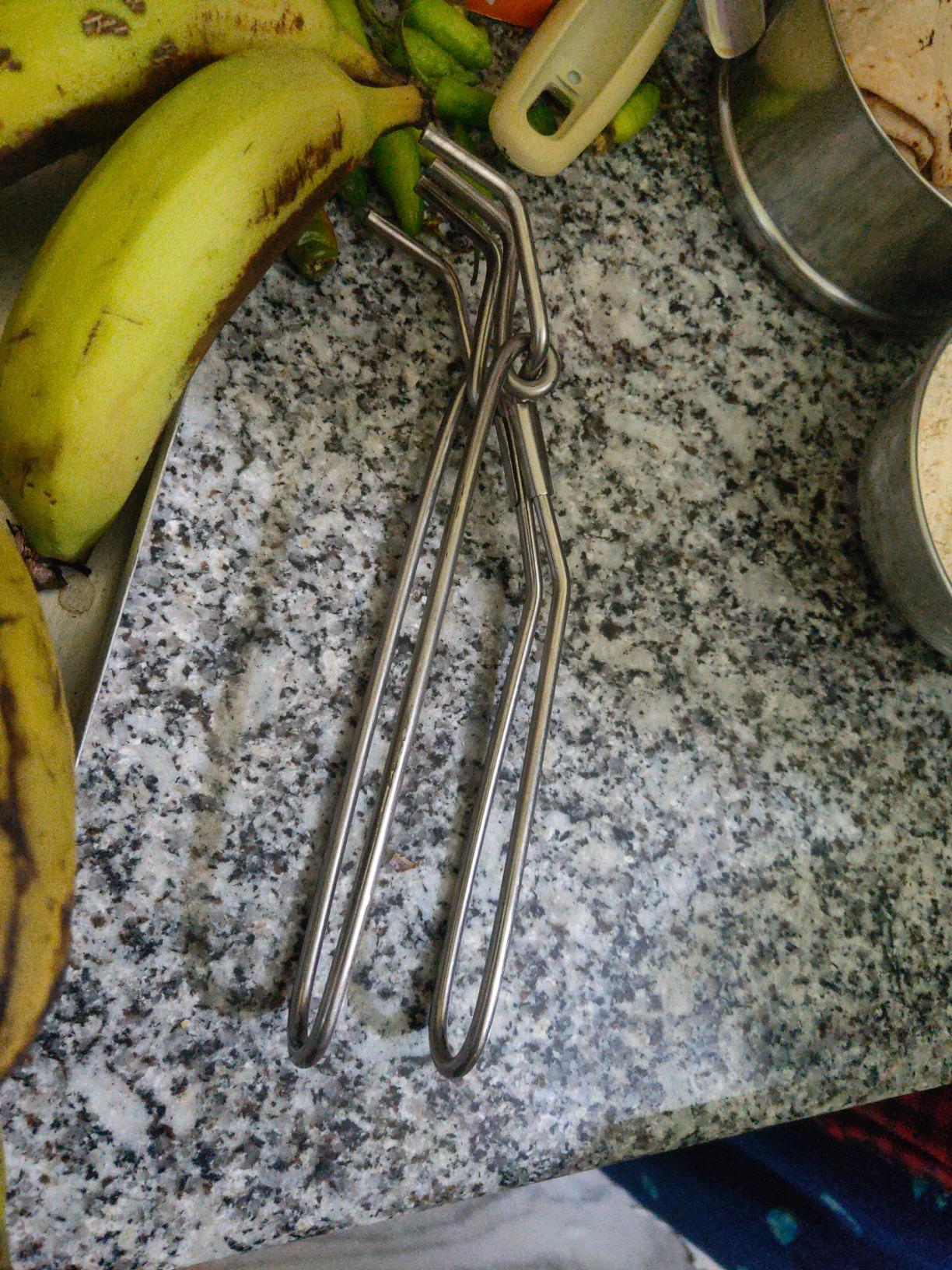 Buy Konquer Times Stainless Steel Pakkad Wire Tong Plain Utility Pakkad ...