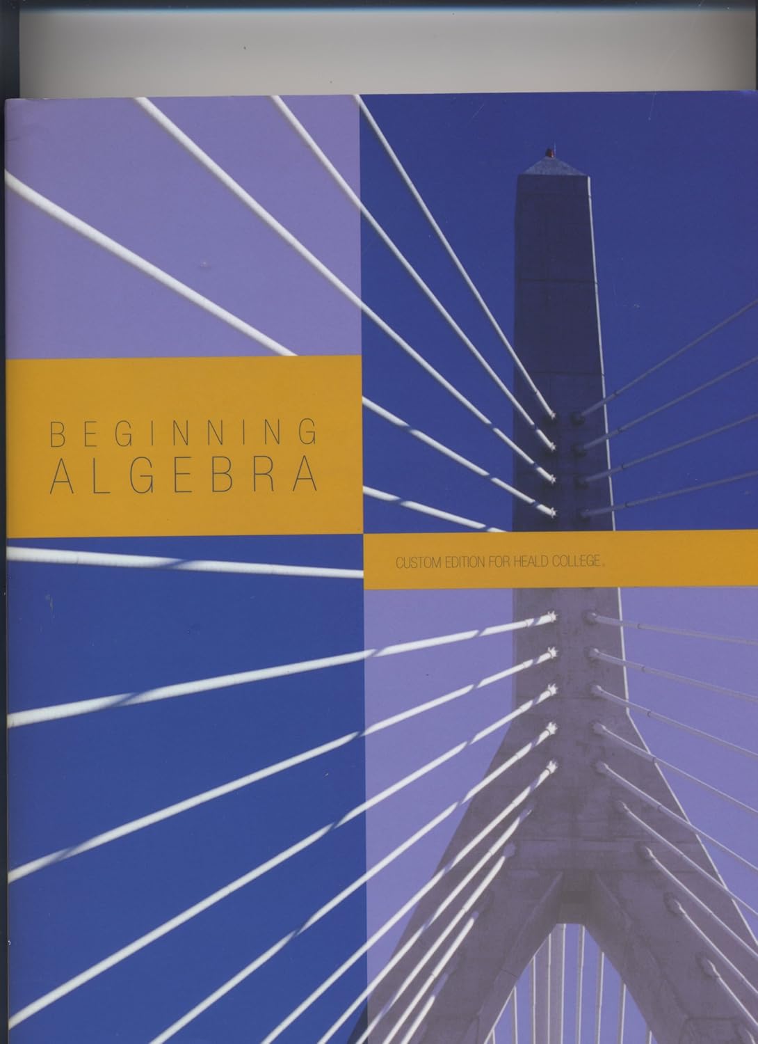 Beginning Algebra (Author: Tobey and Slater): Pearson: 9780536208729 ...