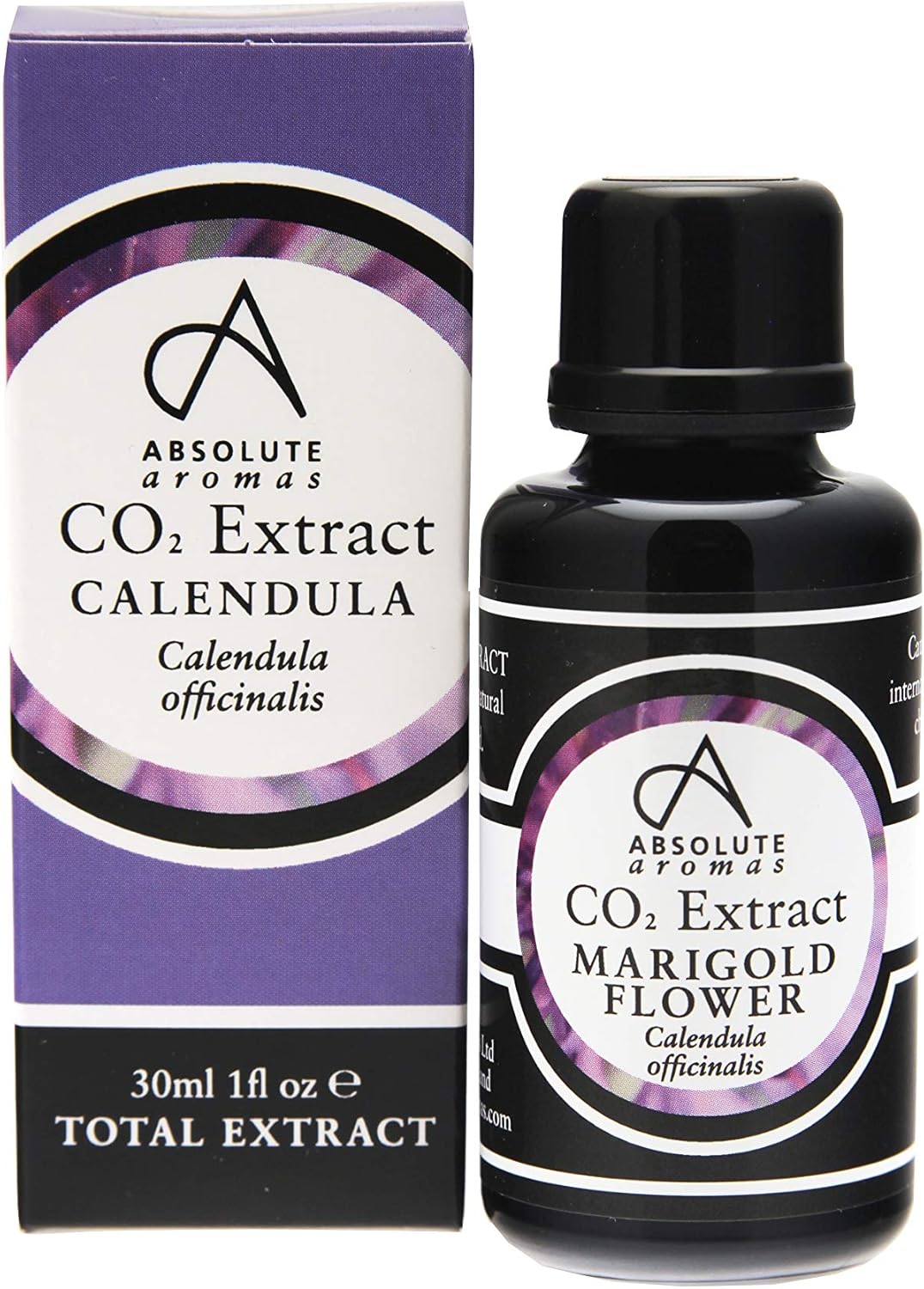 Absolute Aromas Marigold Flower (Calendula) CO2 Total Extract Oil 30ml ...