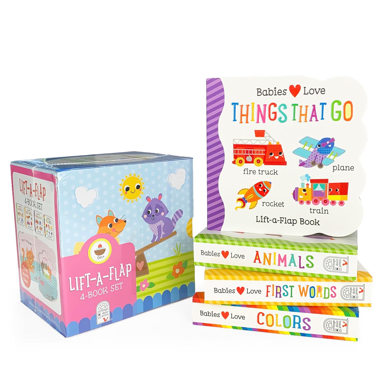 Amazon.com: 4 Pack Babies Love Learning Lift-a-Flap Boxed Set: First ...