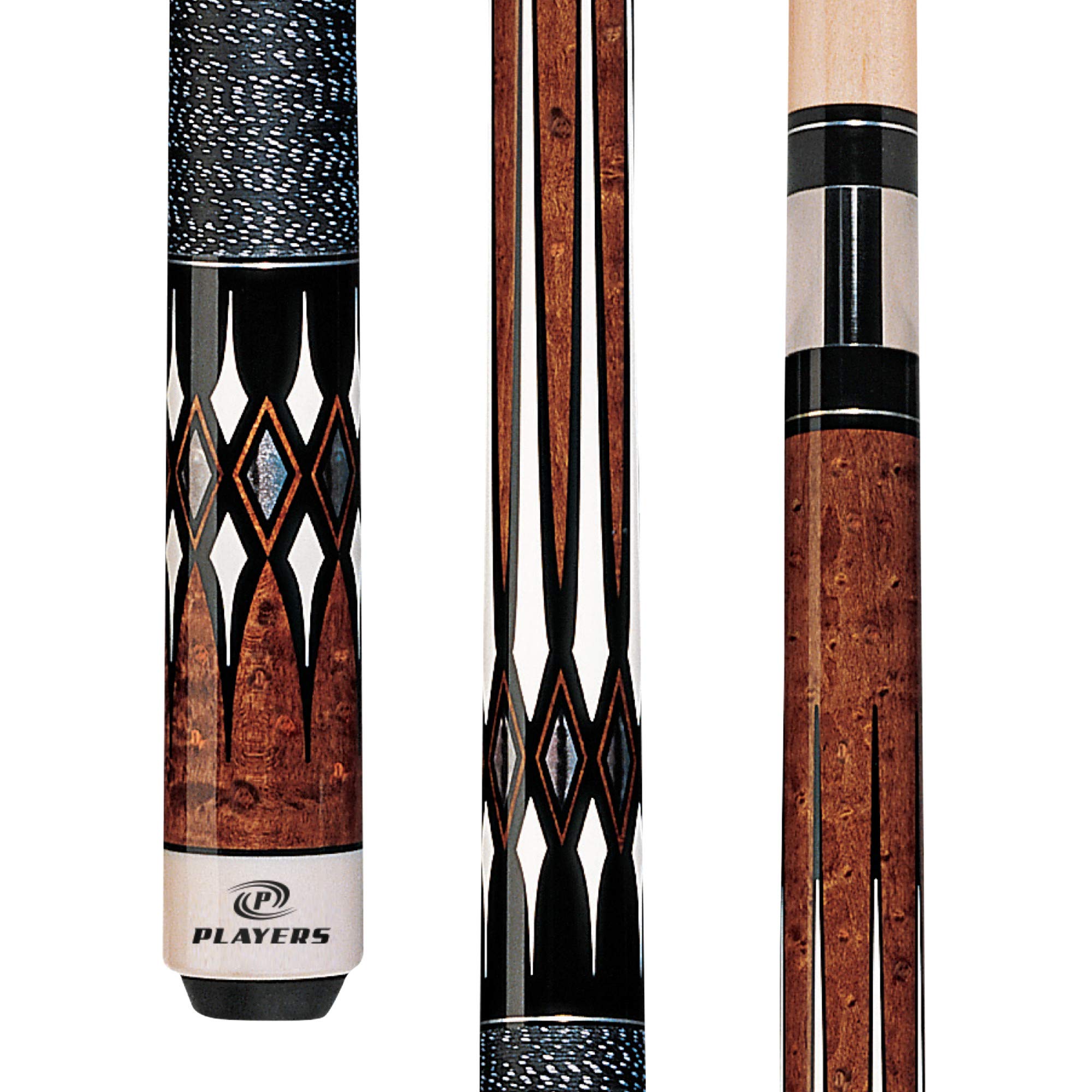 Players 58" 2-Piece North American Hard Maple Billiard Pool Cue Stick ...