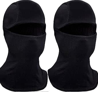 (Pack of 2) Ski Mask for Men and Women Balaclava - Windproof Cold ...