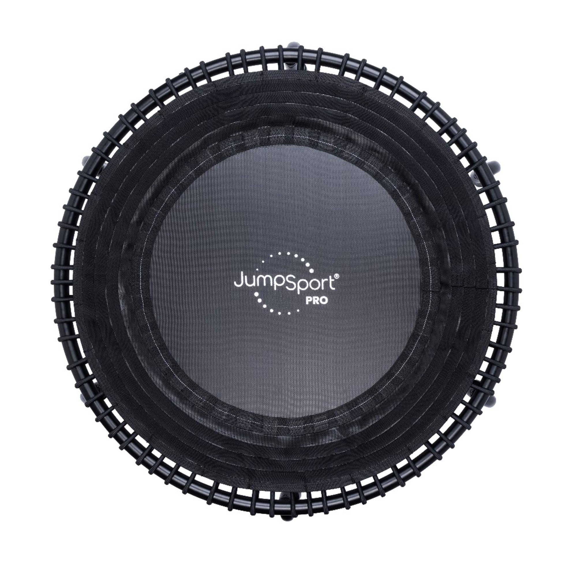 JumpSport 350 PRO Indoor Lightweight 39" Round Fitness Trampoline with ...