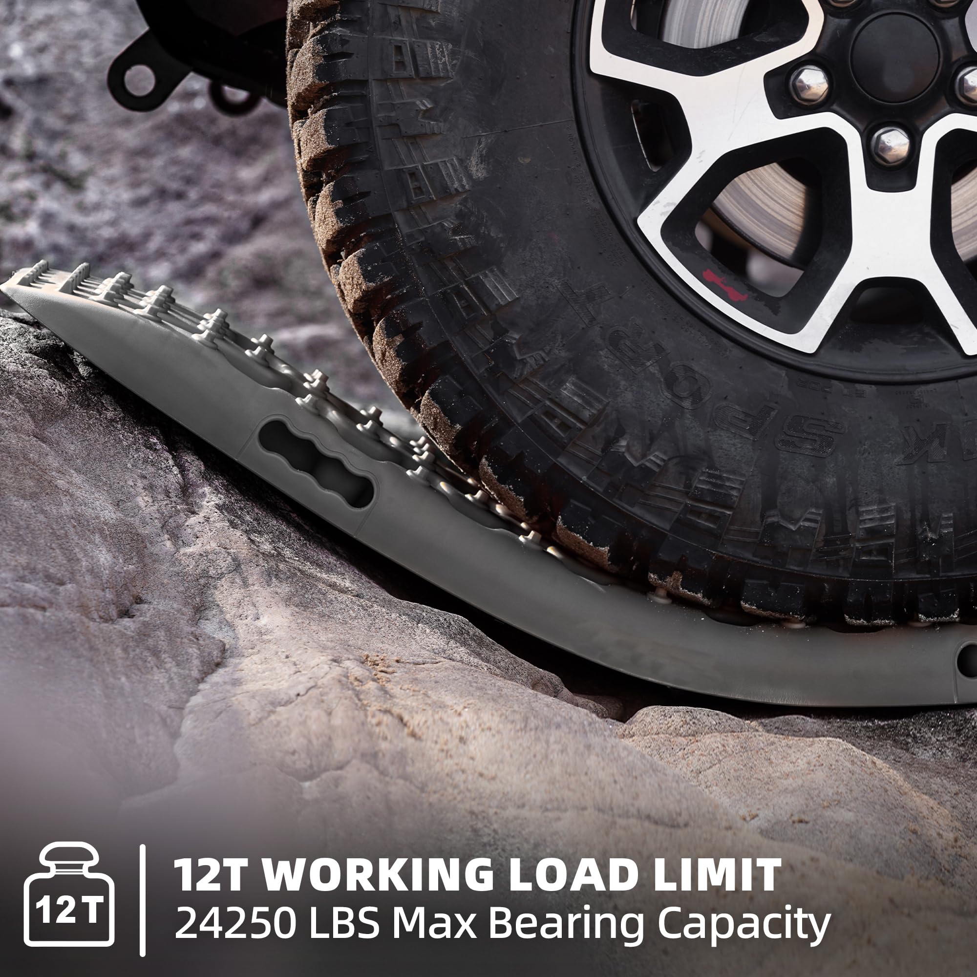 Snapklik.com : SAMOUT Recovery Traction Tracks, Offroad Traction Boards ...