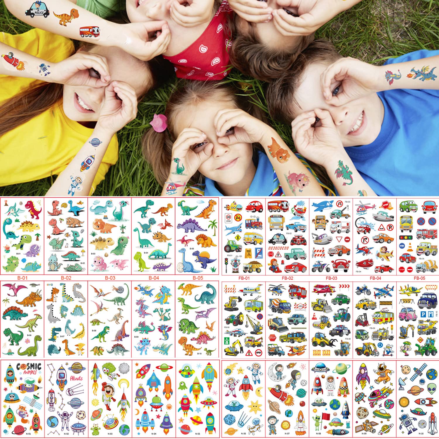 Tattoo Kinder Jungen, Kindertattoos Jungen, Kinder Tattoo Jungen Tattoos Aufkleber Temporäre ...