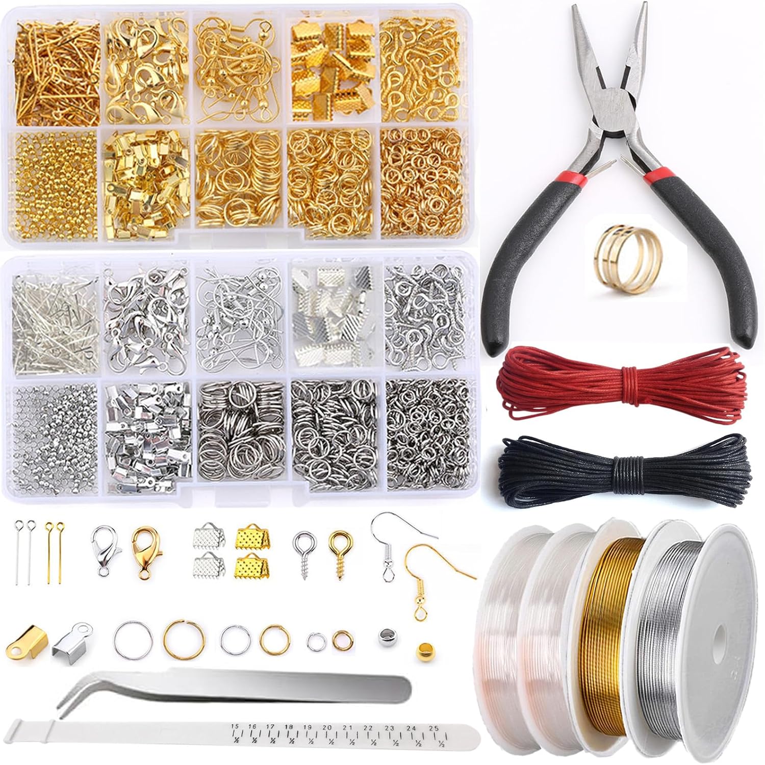 Amazon GTAAOY Jewelry Making Supplies Kit Jewelry Repair Kit With amazon-gtaaoy-jewelry-making-supplies-kit-jewelry-repair-kit-with