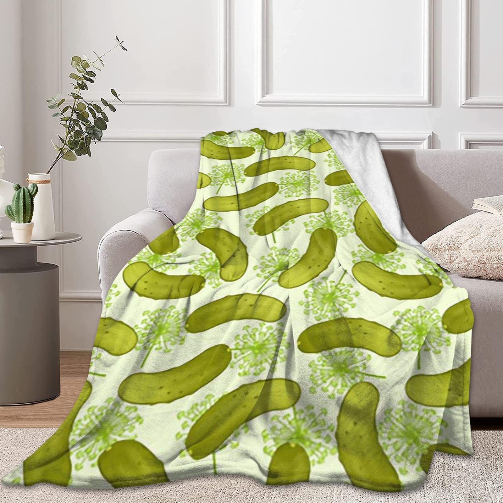 Amazon.com: Huglanket Pickle Gifts, I'm Kind of A Big Dill, Cozy Super ...