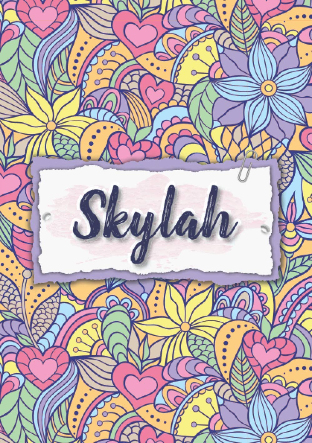 Skylah: Notebook A5 | Personalized name Skylah | Birthday gift for ...
