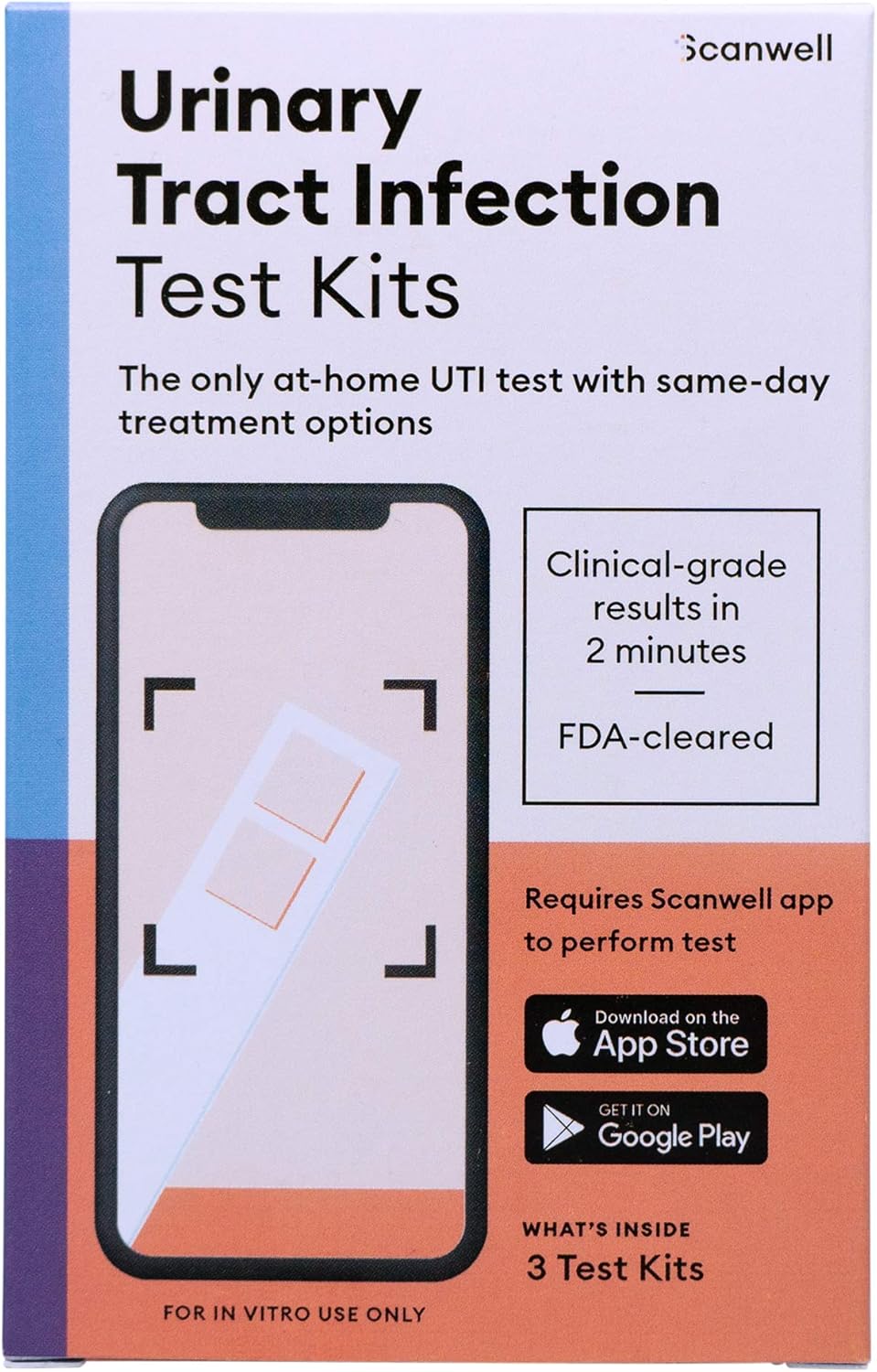 Buy Scanwell Health UTI Test Strips For Women Easy To Use Urinary Tract Infection Testing buy-scanwell-health-uti-test-strips-for-women-easy-to-use-urinary-tract-infection-testing