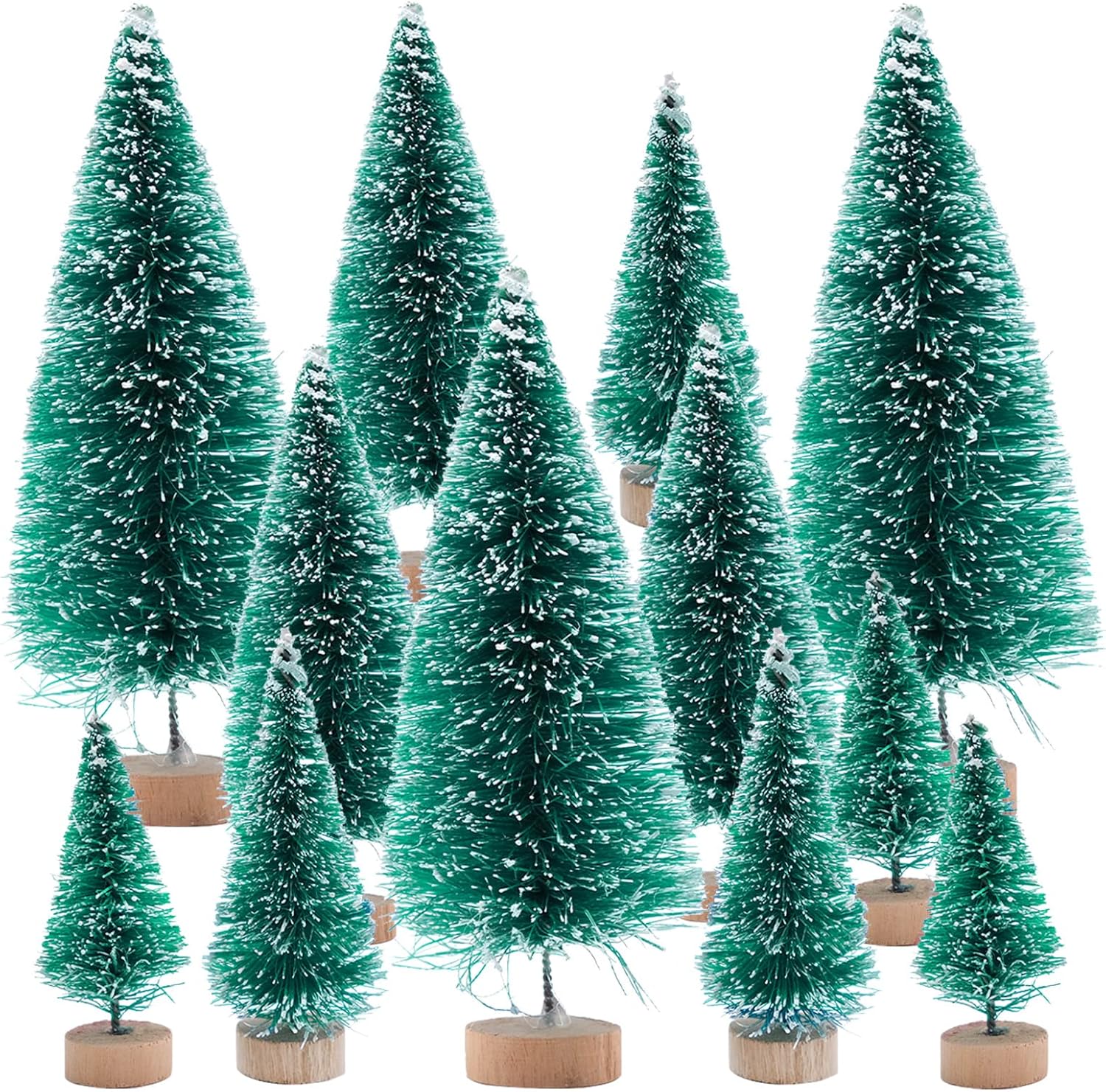 12 Pcs Artificial Mini Christmas Trees Small Pine Tree With Wooden 12-pcs-artificial-mini-christmas-trees-small-pine-tree-with-wooden