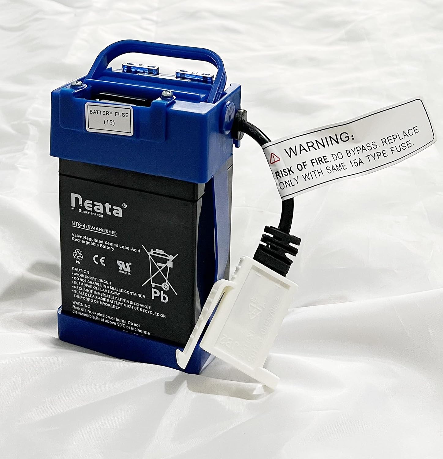 Amazon.com: SHARIVVY 6 Volt Battery Compatibal with for Kids Battery ...