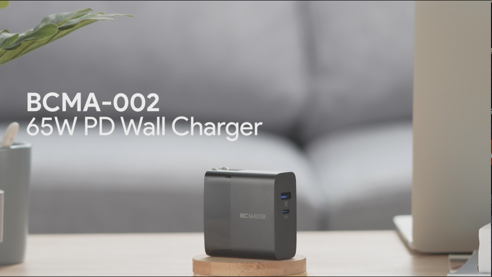 Watch BCMA-002 USB C Charger 65W 2-Port on Amazon Live
