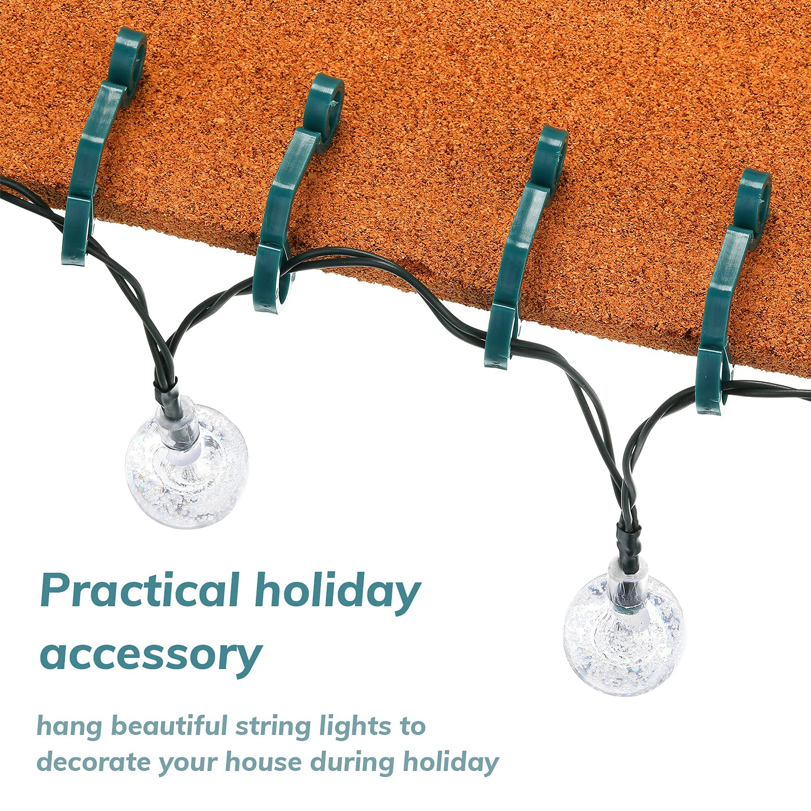 Exterior Christmas Lite Hooks Amazon.com: Queekay 100 Pieces Christmas