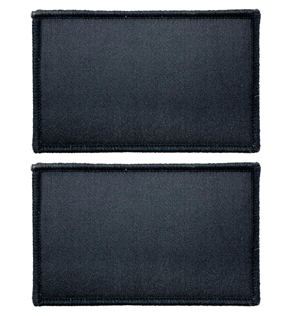 Amazon.com: stidsds 2 Pack Plain Black Flag Patch Solid Black Flags ...