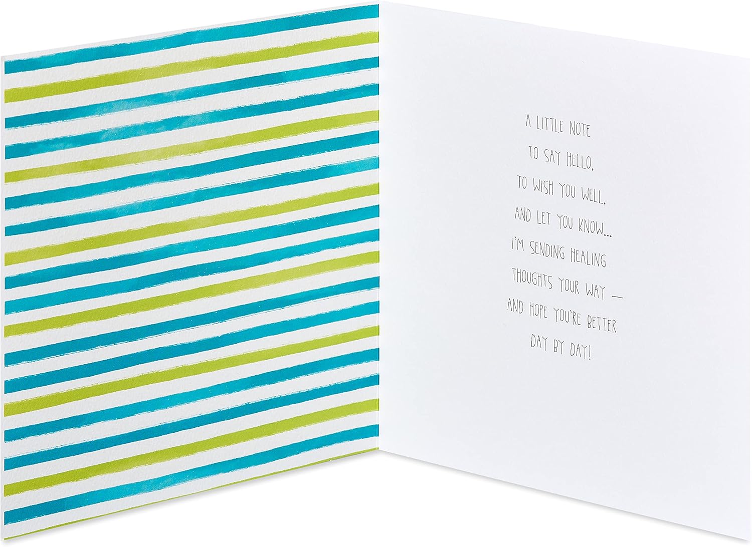 American Greetings Tarjeta Get Well Soon (pensamientos curativos)