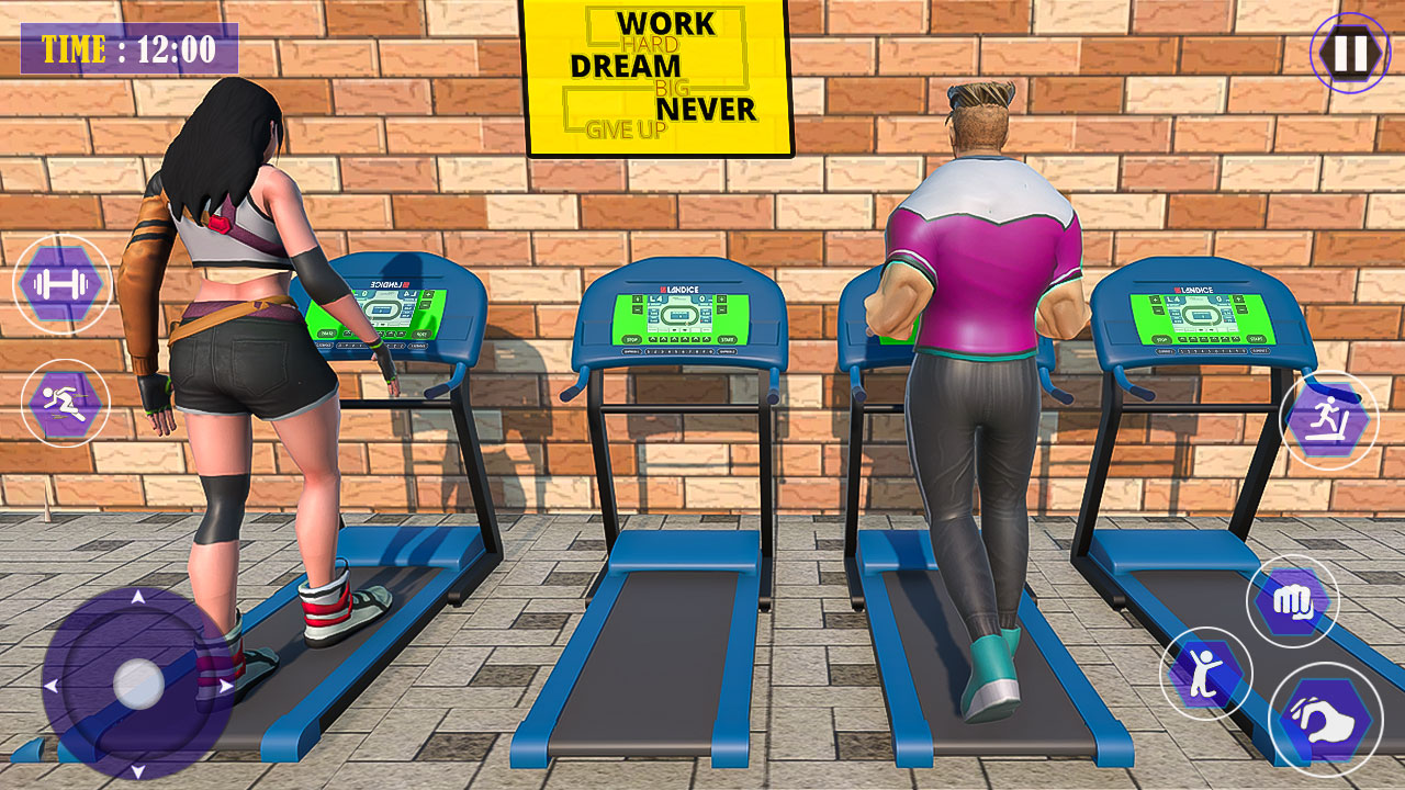 Gym Simulator Fitness Boy Ultimate Body Building Games: Virtual Body ...