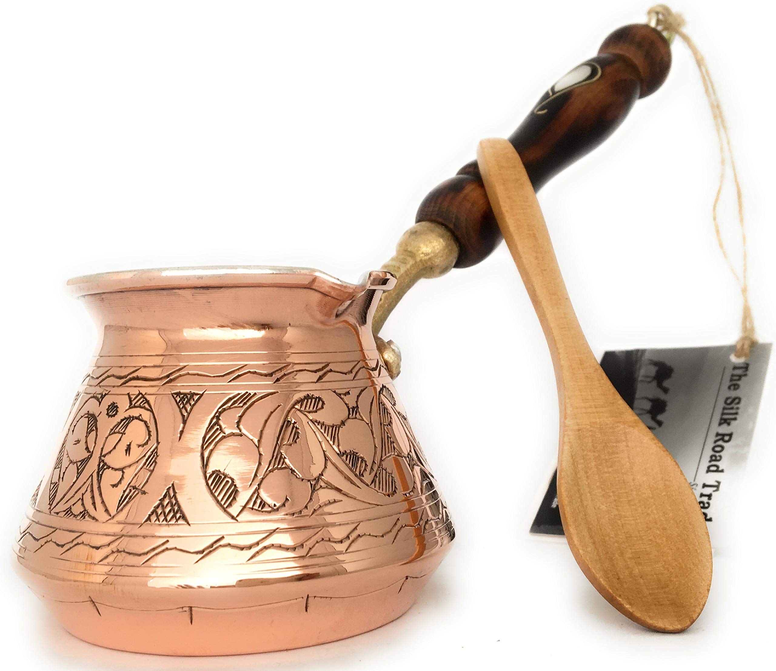 Buy ACI Series (Small-9 fl oz) - Thickest Solid Engraved Copper Turkish ...