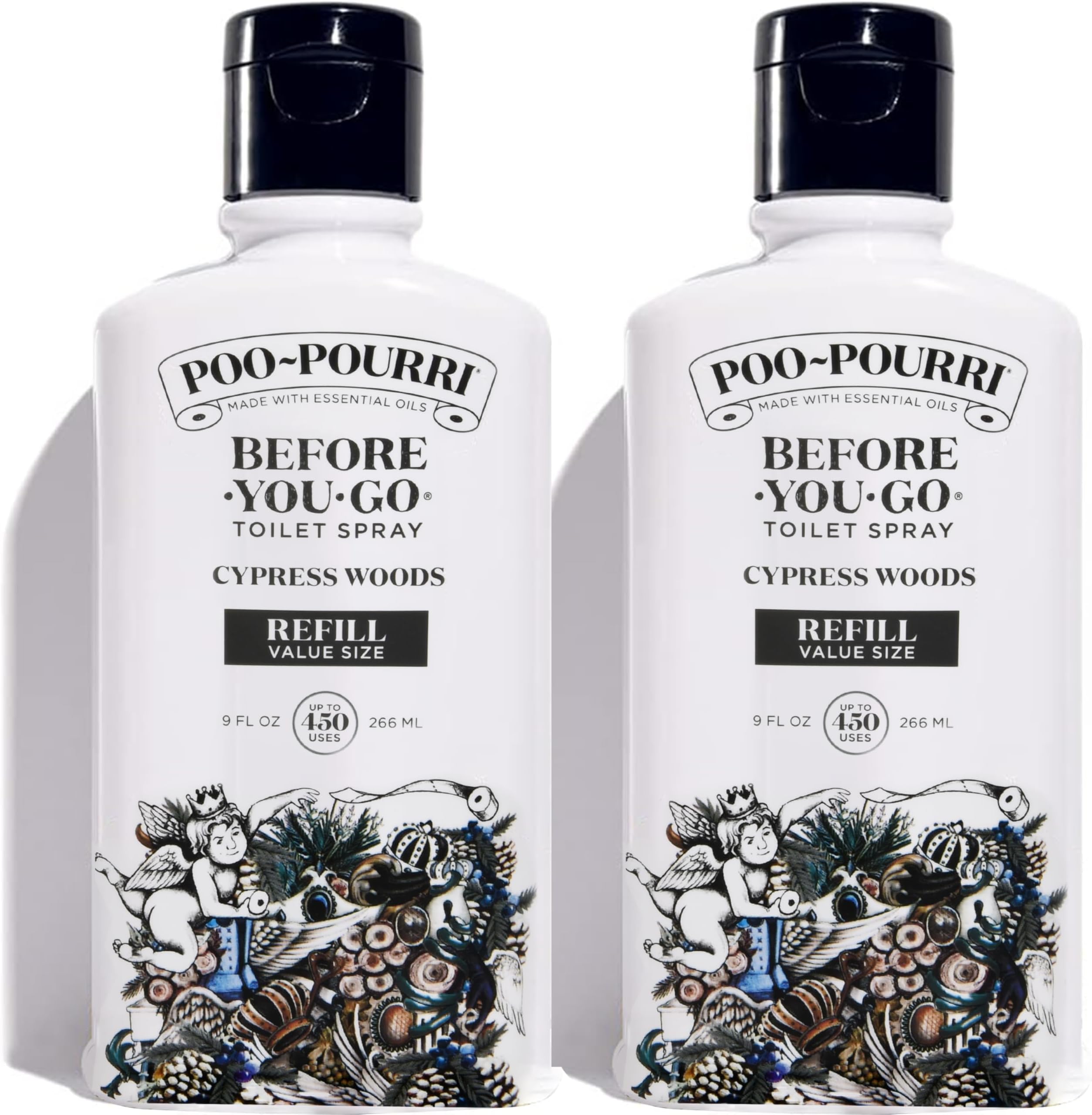 Amazon.com: Poo-Pourri Before-You-Go Toilet Spray, Cypress Woods ...