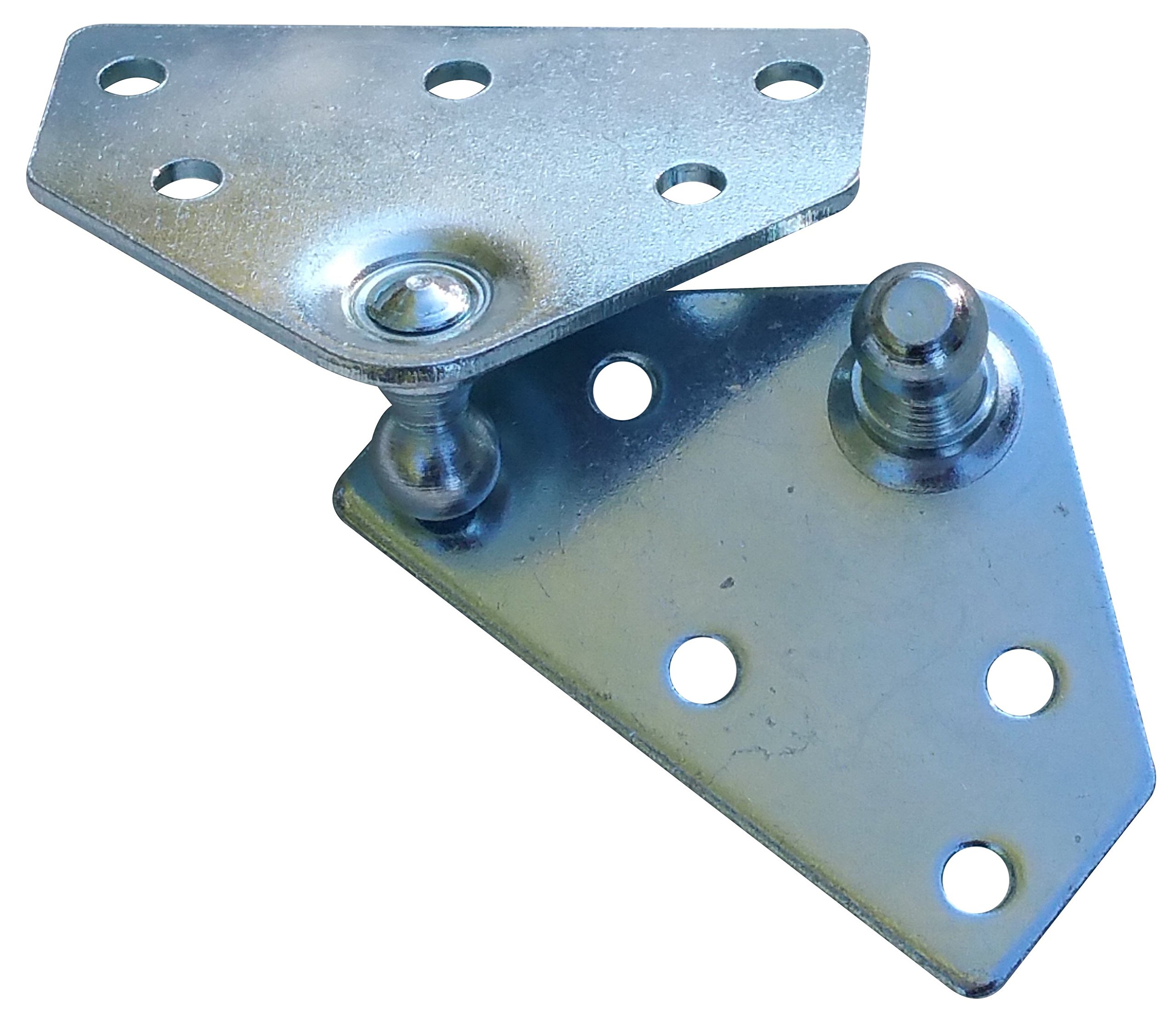 Snapklik.com : Large Flat Lift Support Bracket - Zinc Plated 14 Gauge ...