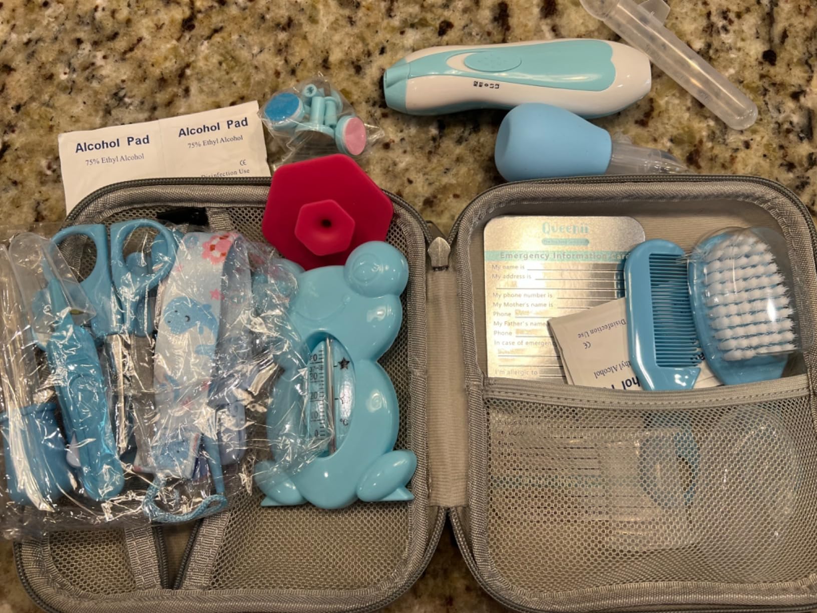 Amazon.com: modacraft 38 in 1 Baby Healthcare and Grooming Kit with ...