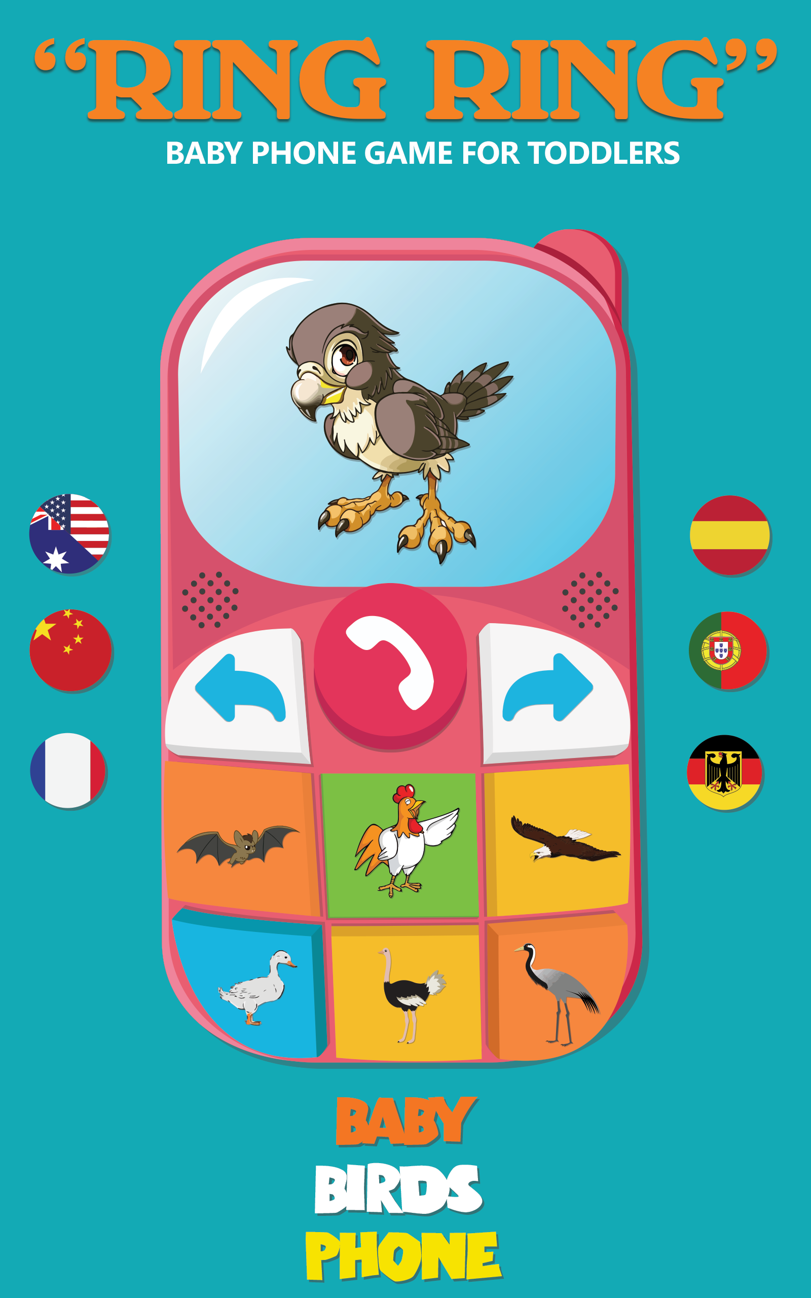 FREE Ring Ring Baby Phone for Toddlers and Kids - App on Amazon Appstore