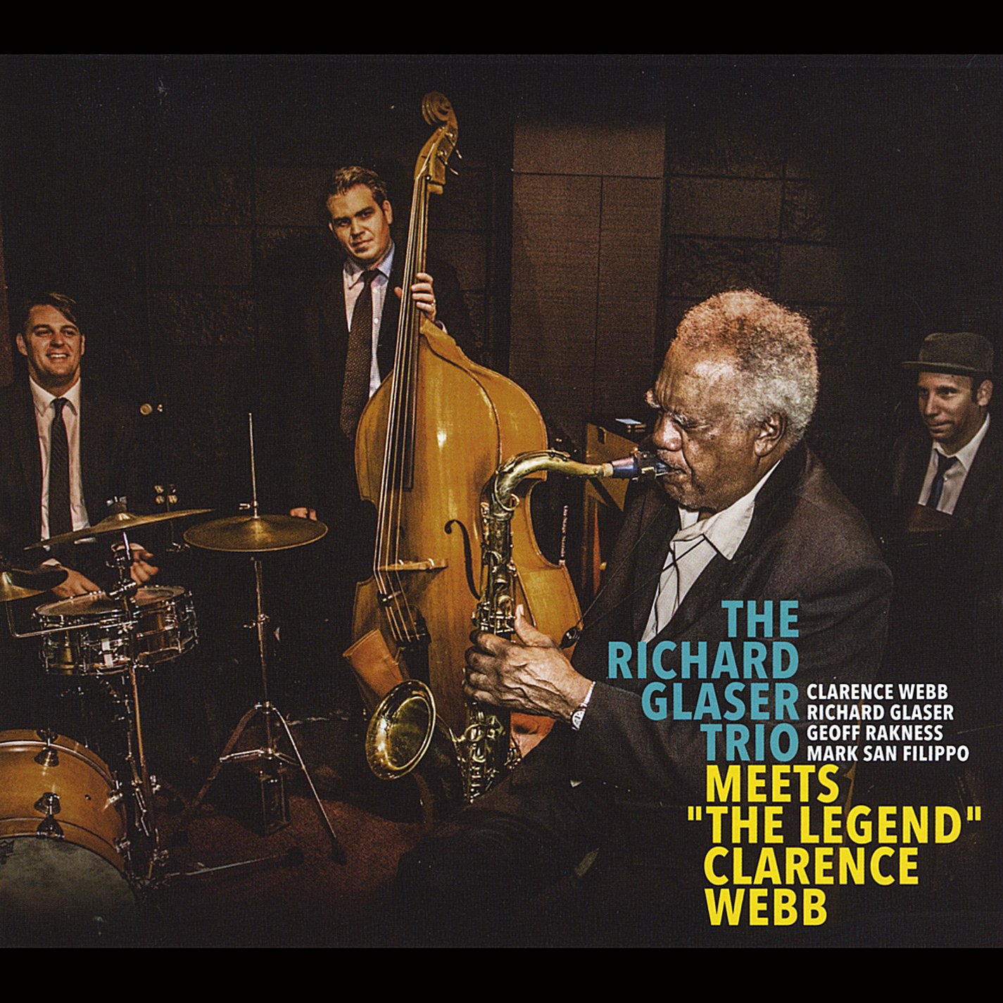Richard Glaser Trio Meets Legend Clarence Webb: Richard Glaser: Amazon ...