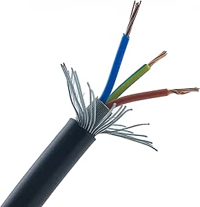 2.5 3C BBE IRISH SWA Cable - 5m : Amazon.co.uk: DIY & Tools