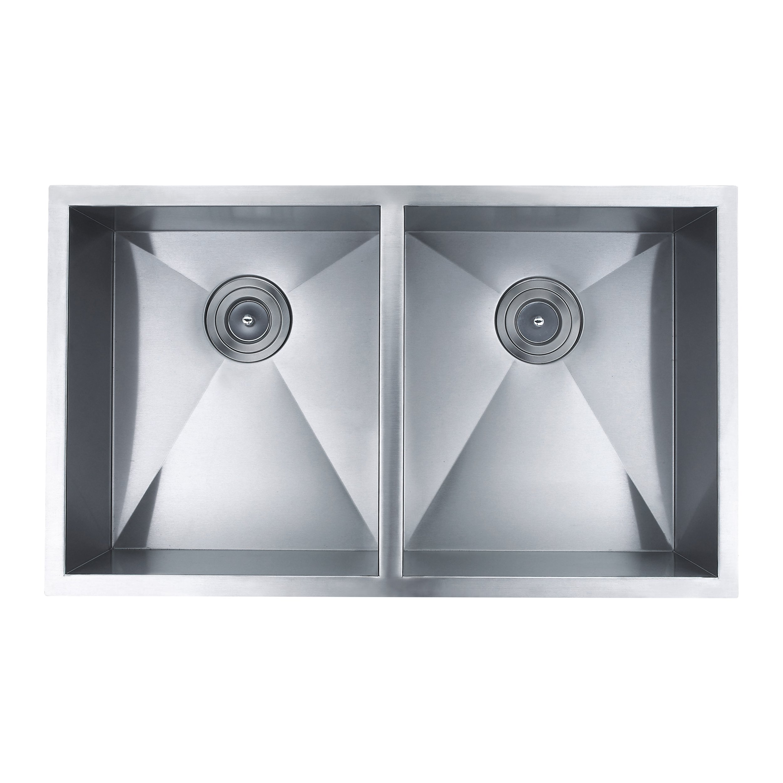 Buy BOANN UM3219D Hand Made ZERO Radius 50/50 Double 32 x 19-Inch Under ...