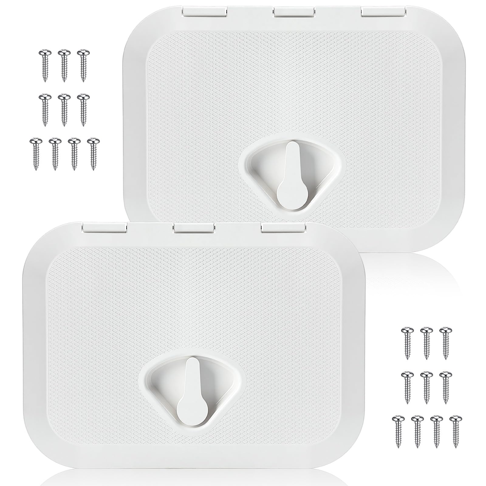 Snapklik.com : Datanly 2 Pcs Marine Deck Access Hatch 14.76" 10.63 ...