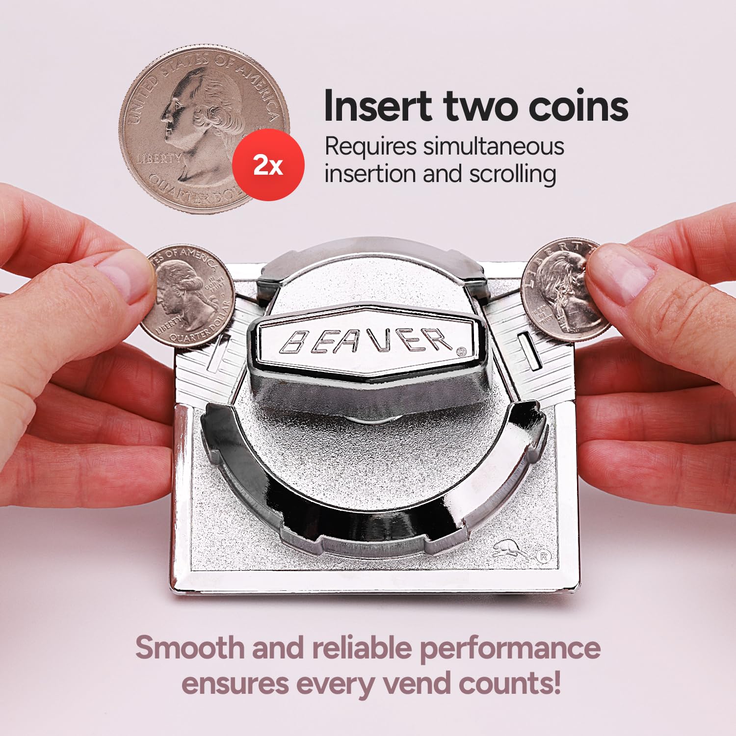 Beaver Coin Mechanism 50 Cent Coin Mechanism For Beaver Gumball & Candy ...