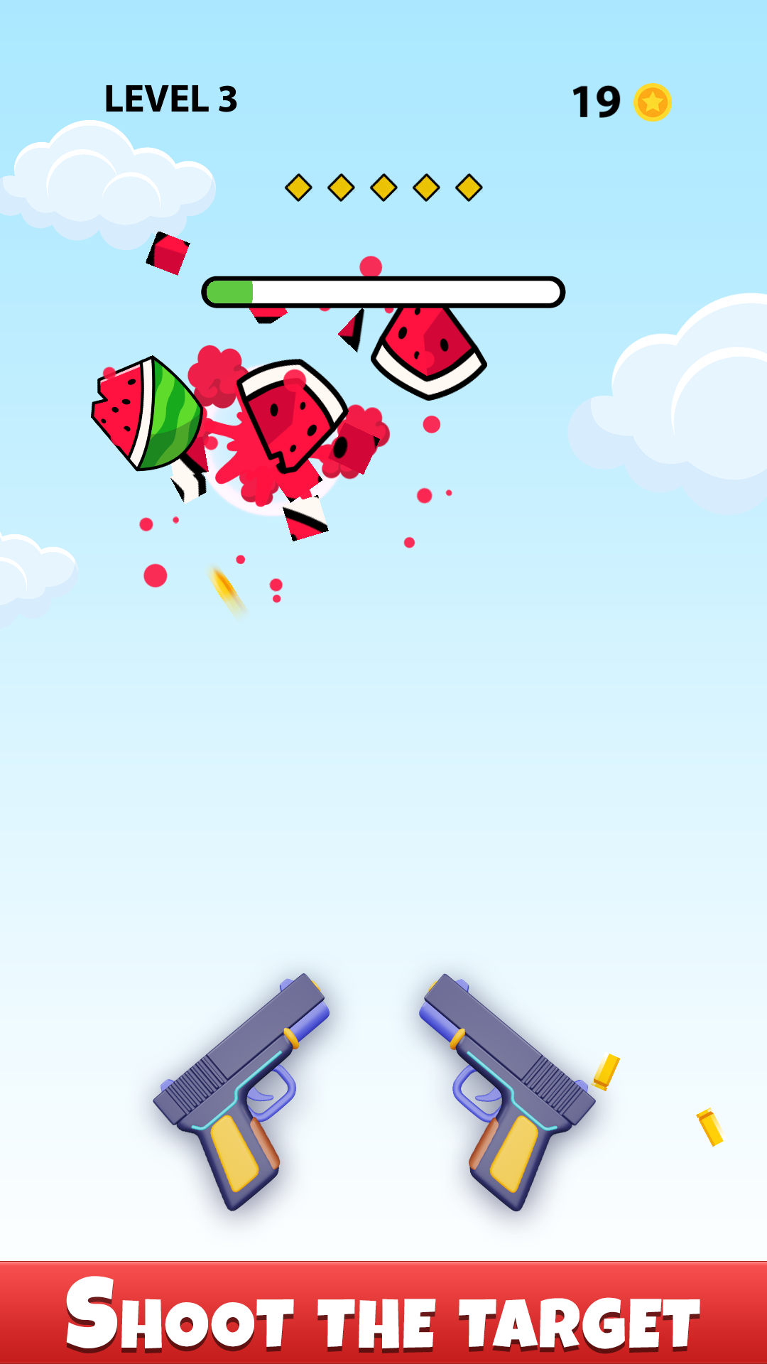 Double Shoot Toy Guns Game – Shoot the Target to Break It With Double ...