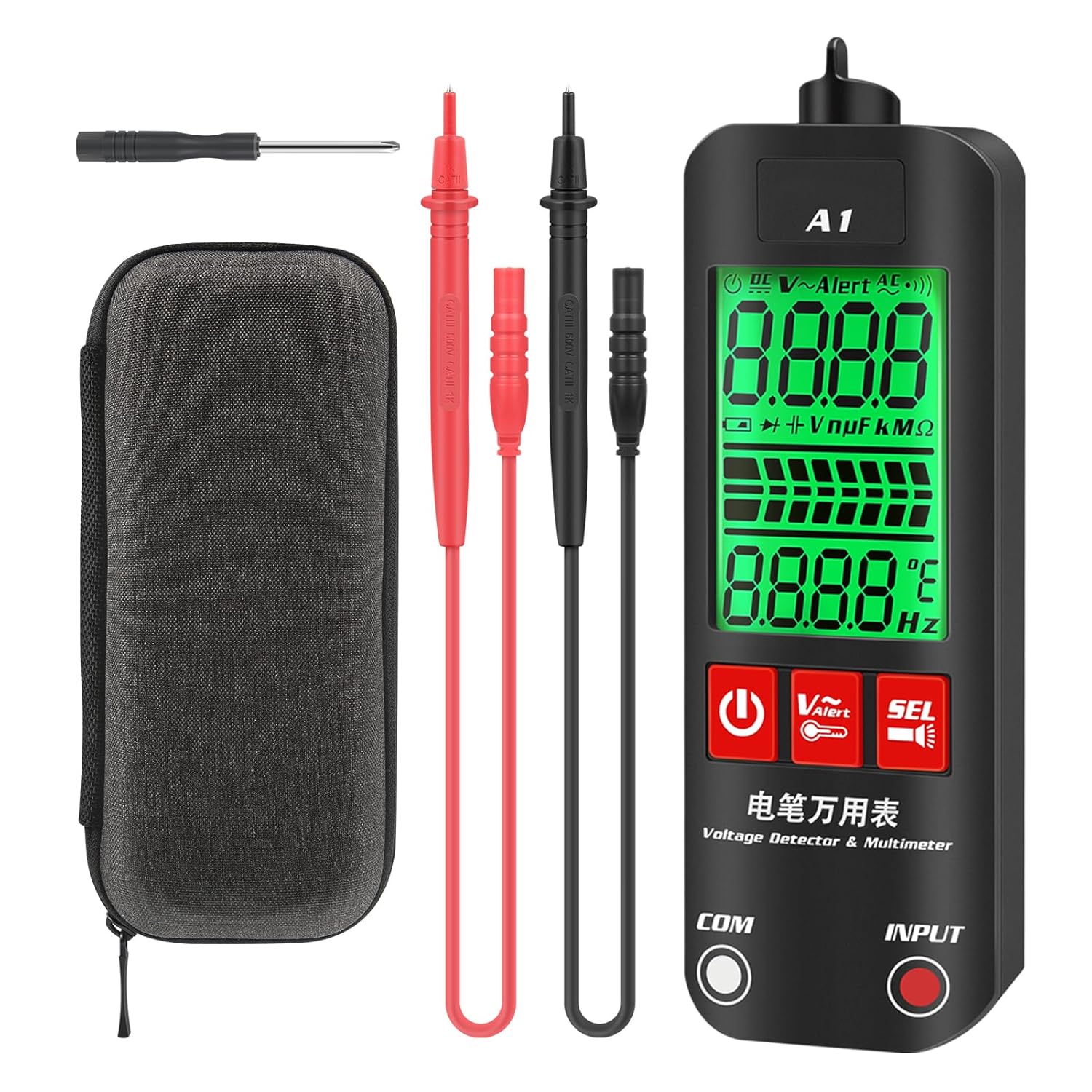 Dreafly A1 Fully Automatic Anti-Burn Intelligent Digital Multimeter ...