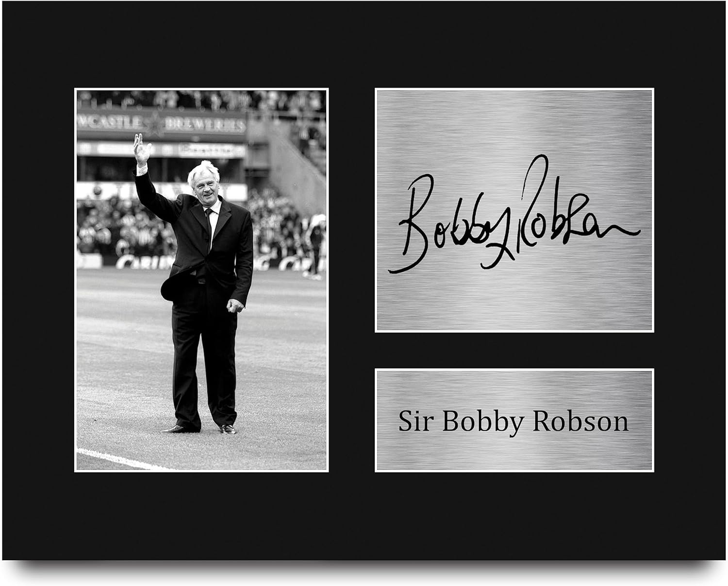 Amazon.com: HWC Trading Sir Bobby Robson Magpies Gifts Printed Signed ...