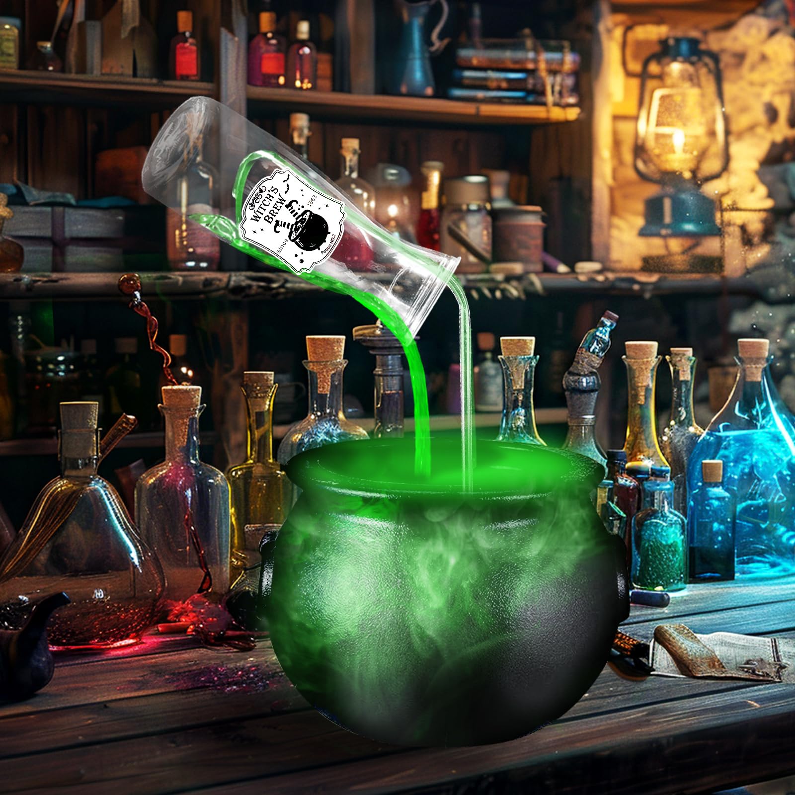 Amazon.com: DIY Floating Potions,Halloween Potion Bottles With Float ...
