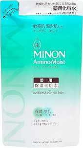 Minon Amino Moist Medicated Acne Care Lotion Refill, 4.6 fl oz (130 ml) : Buy Online at Best ...