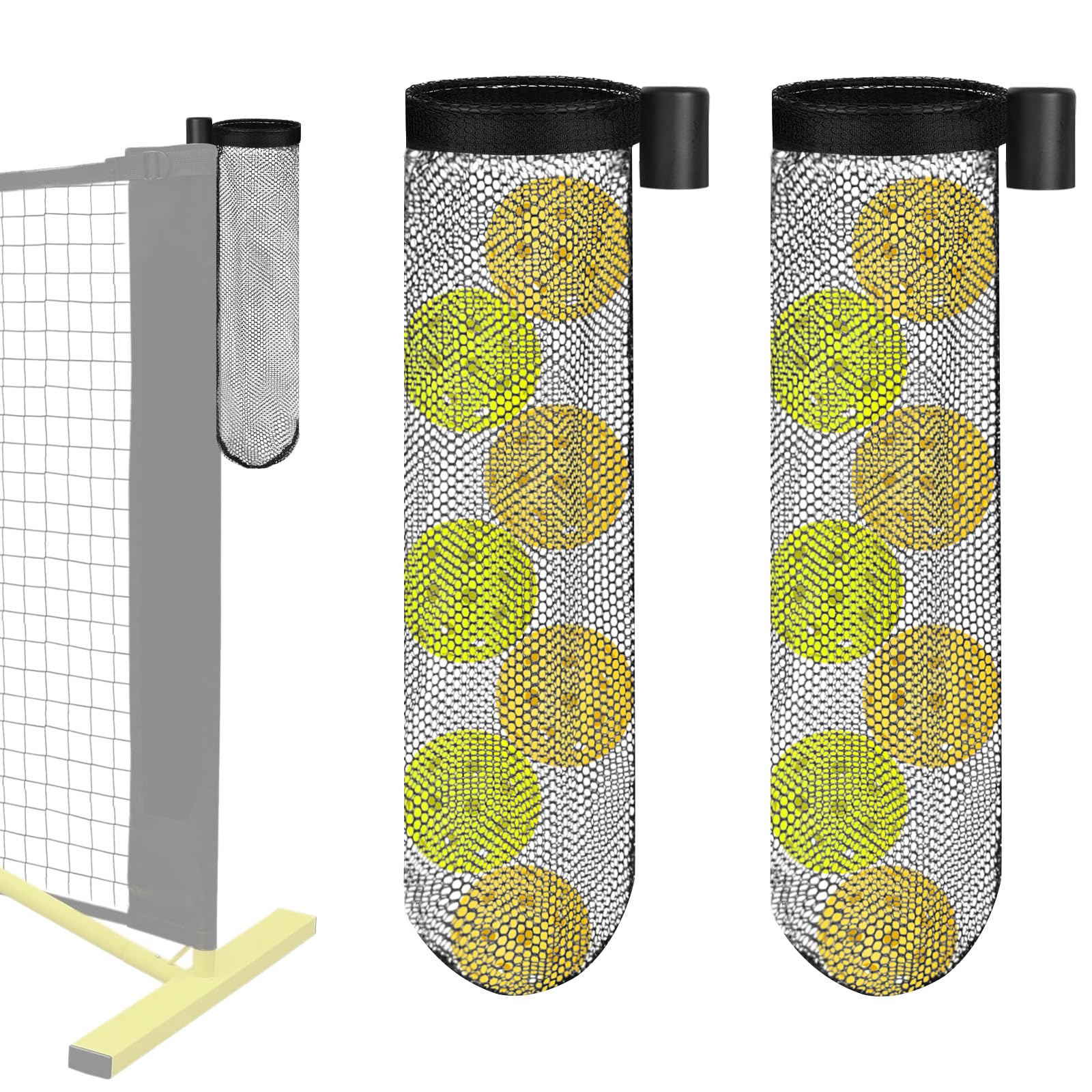 Snapklik.com : Pickleball Ball Holder For Nets: Storage Collector ...