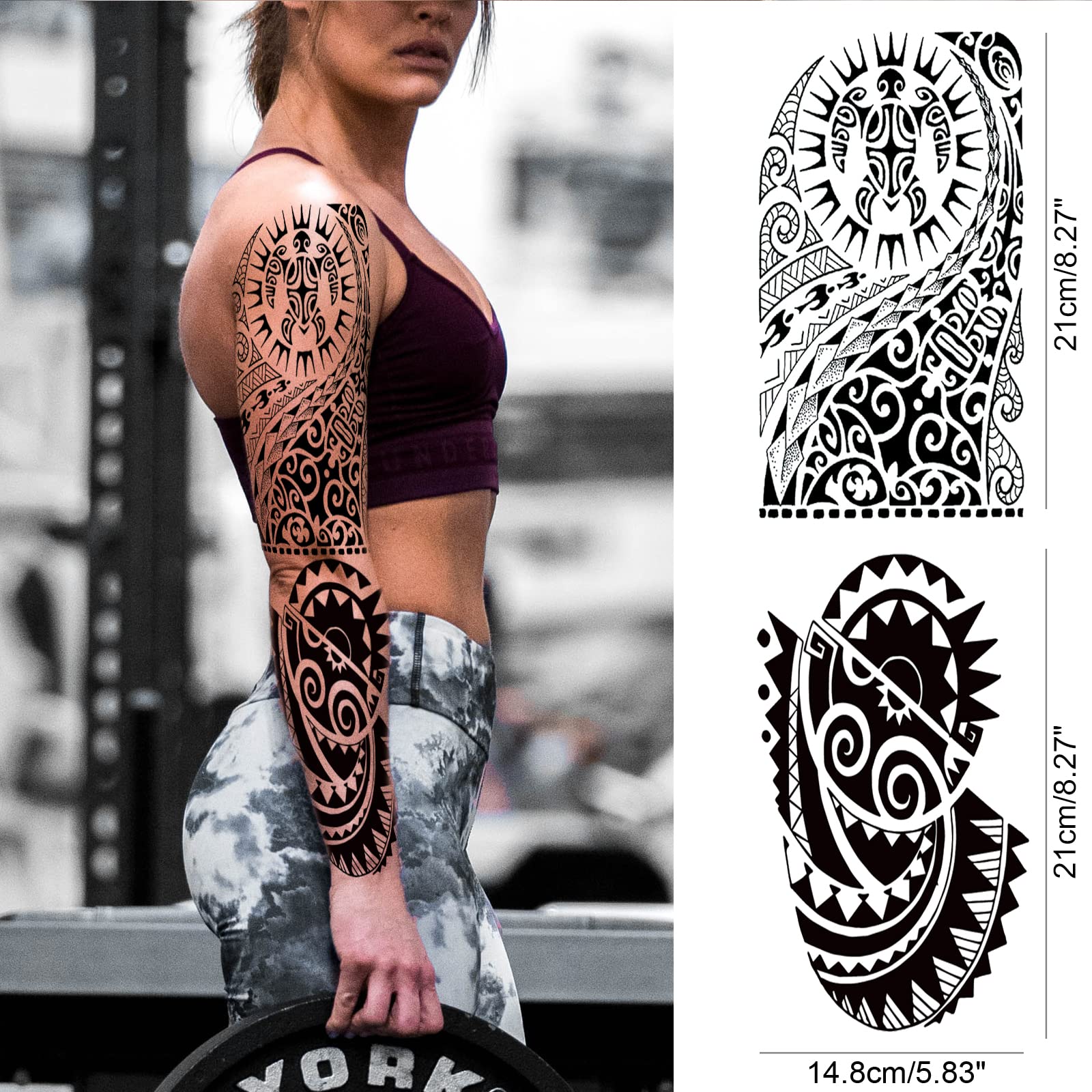 Hawaiian Tribal Tattoos Sleeves Mixed Tribal Tattoo Designs, High