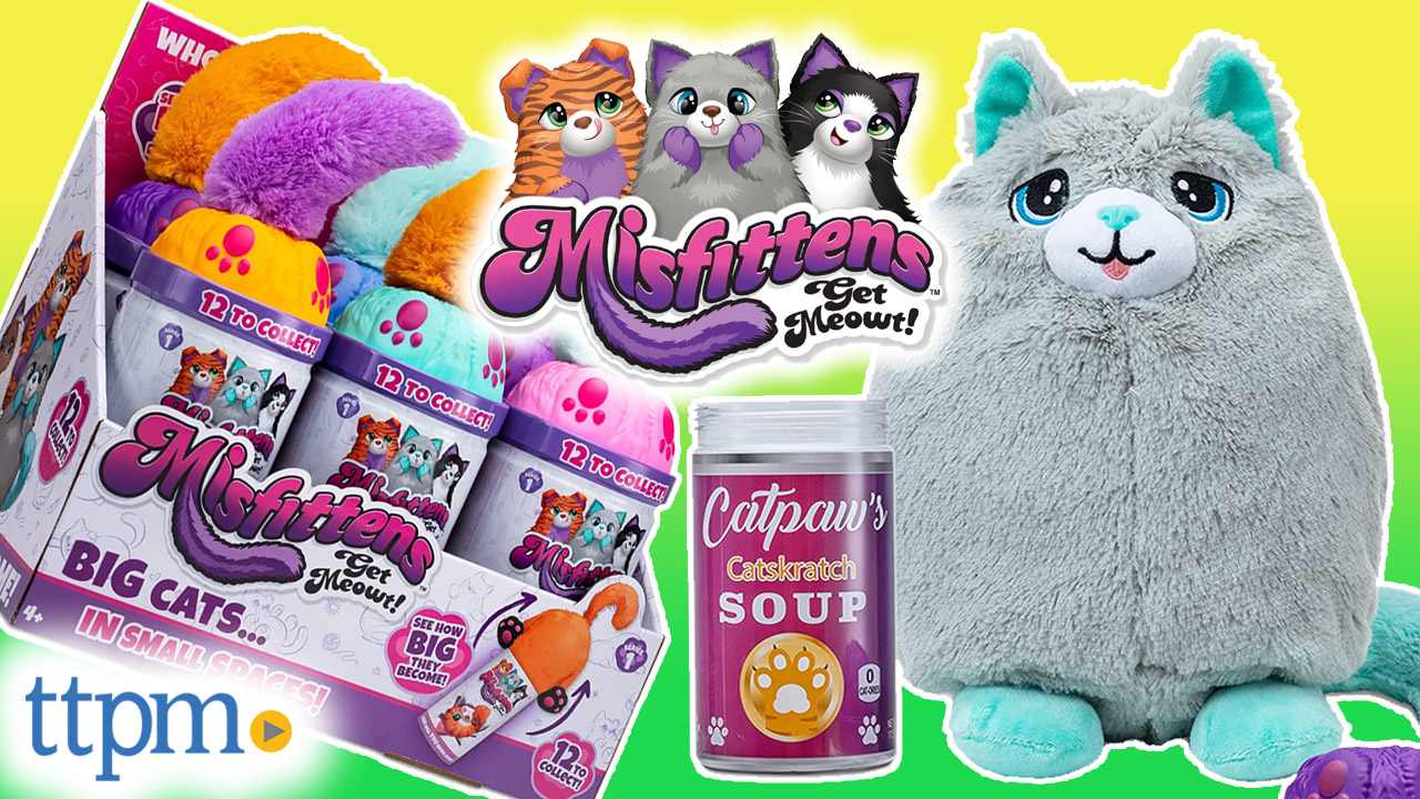Watch Misfittens Get Meowt! Series 1 Plush from Basic Fun! on Amazon Live