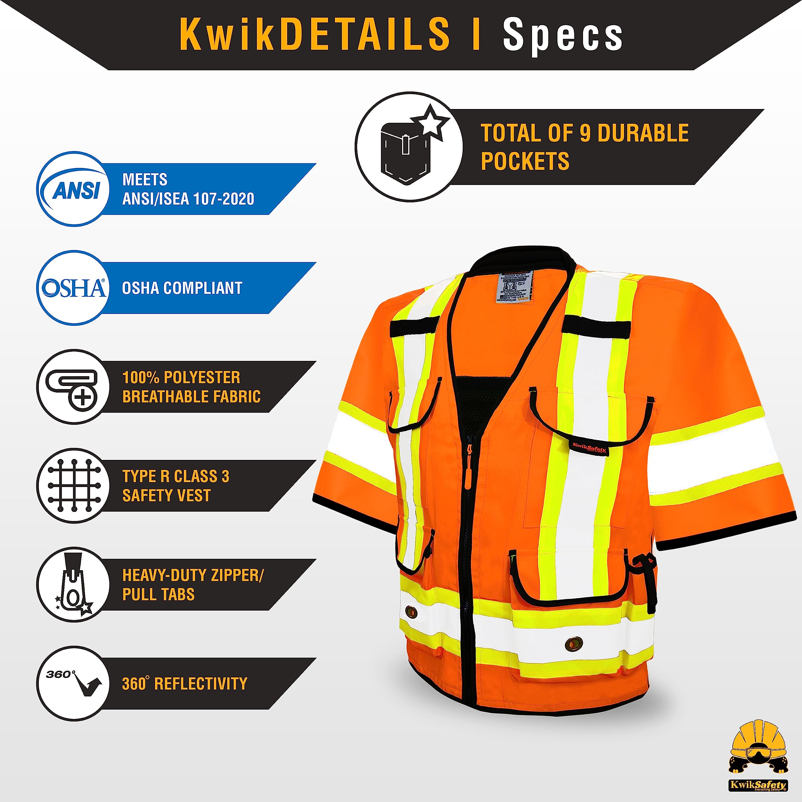 Snapklik.com : Charlotte, NC - GODFATHER Class 3 Safety Vest CUSHIONED ...
