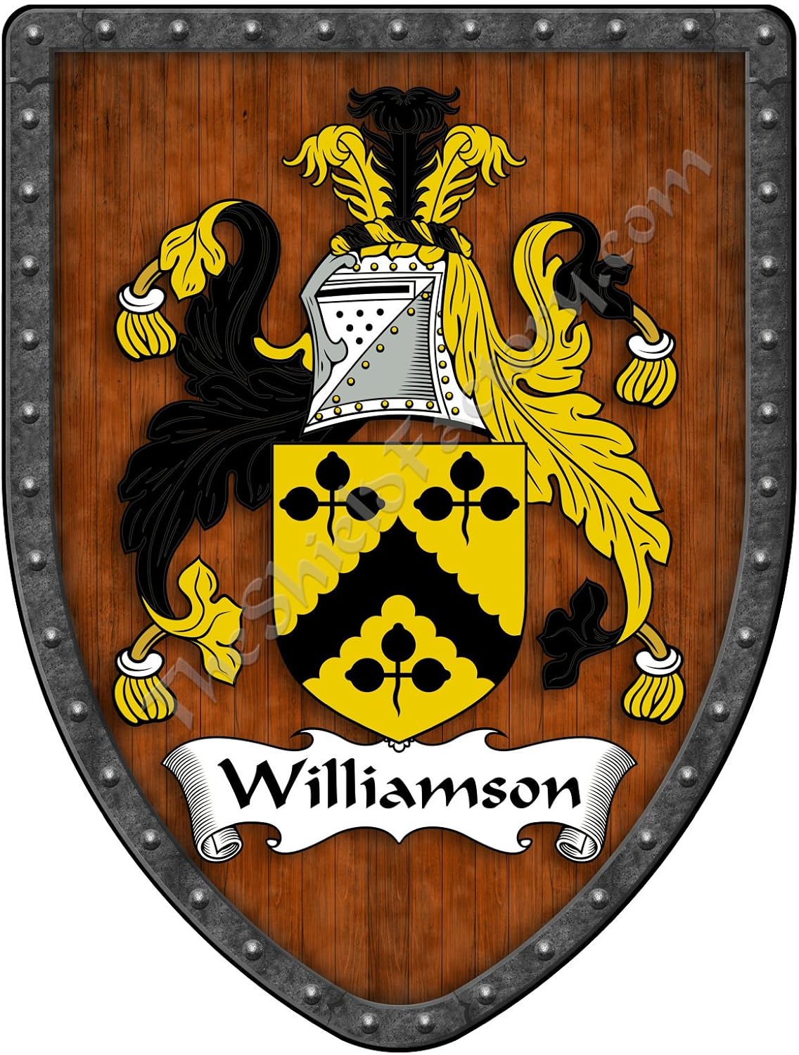 Amazon.com: Williamson Family Crest Custom Coat of Arms, Family ...