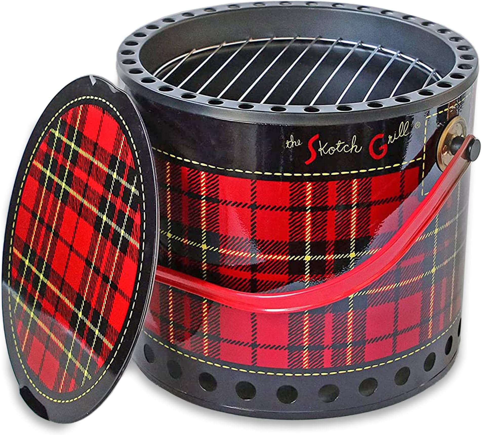 Amazon.com: Skotch Kooler Portable Grill, Small & Sturdy Firepit and ...