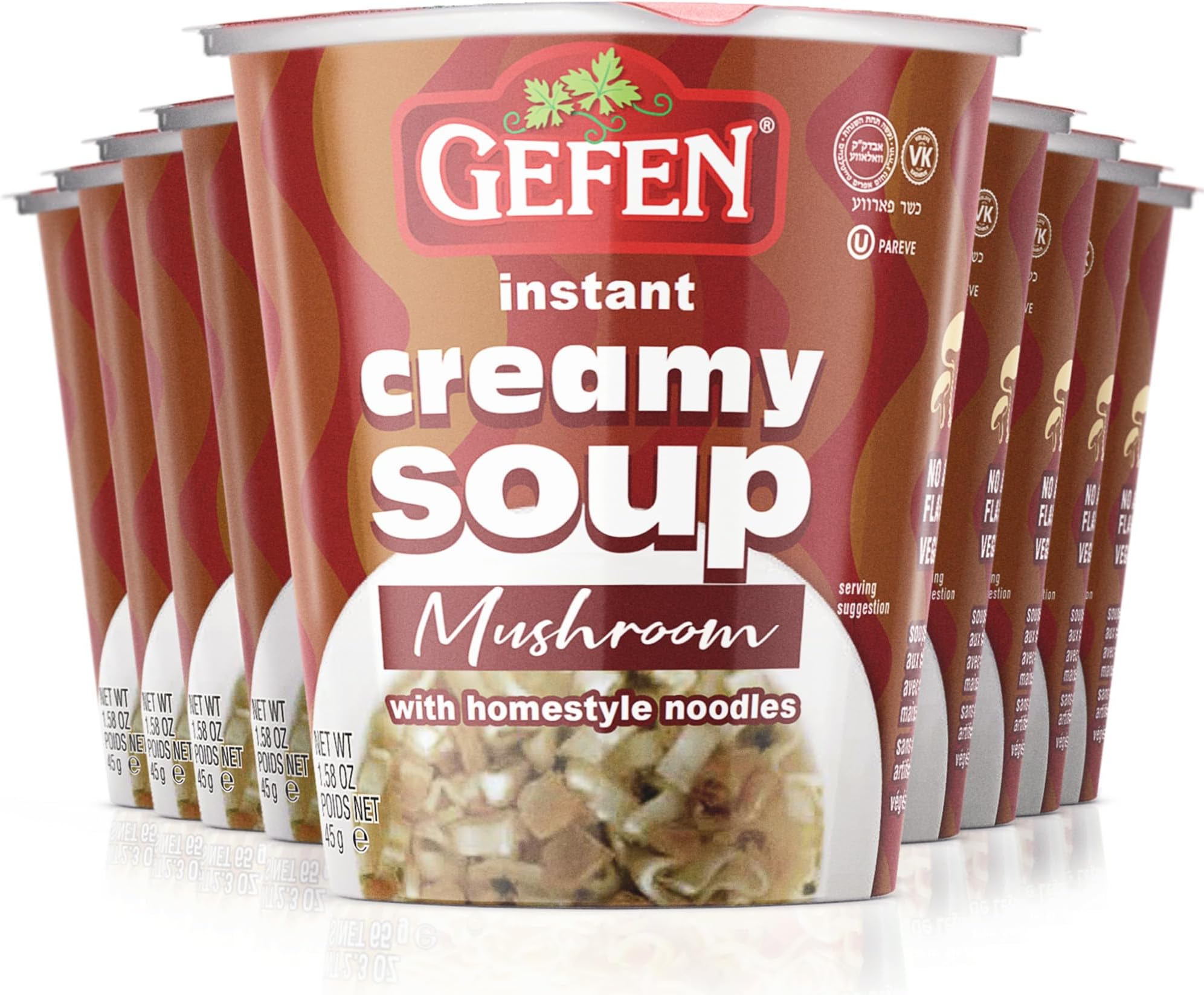 Amazon.com : Gefen Cakes, Gefen Chicken Noodle Soup, 2.3-Ounce (Pack of ...