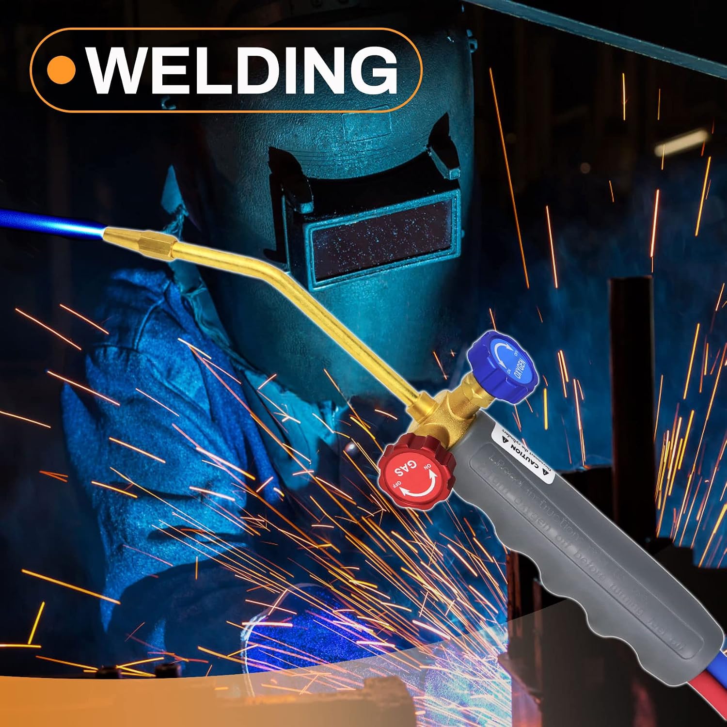 Buy Oxypropane High Heat Welding Torch Kit Fuel By Oxygen And Propane ...