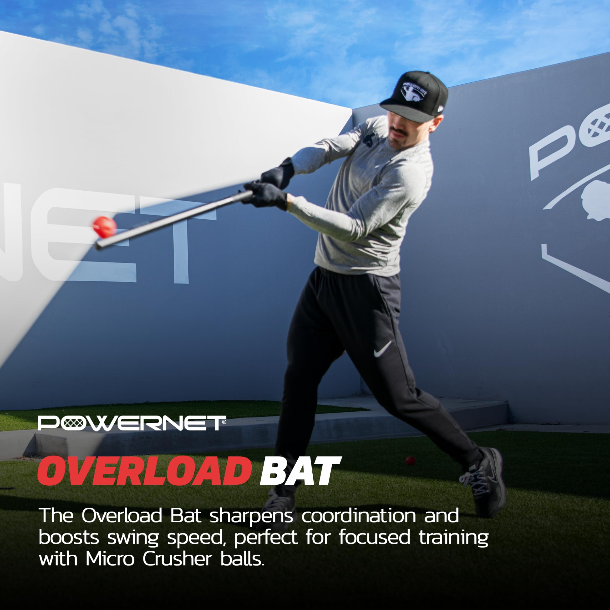 Snapklik.com : PowerNet Overload Training Baseball Bat, Baseball ...