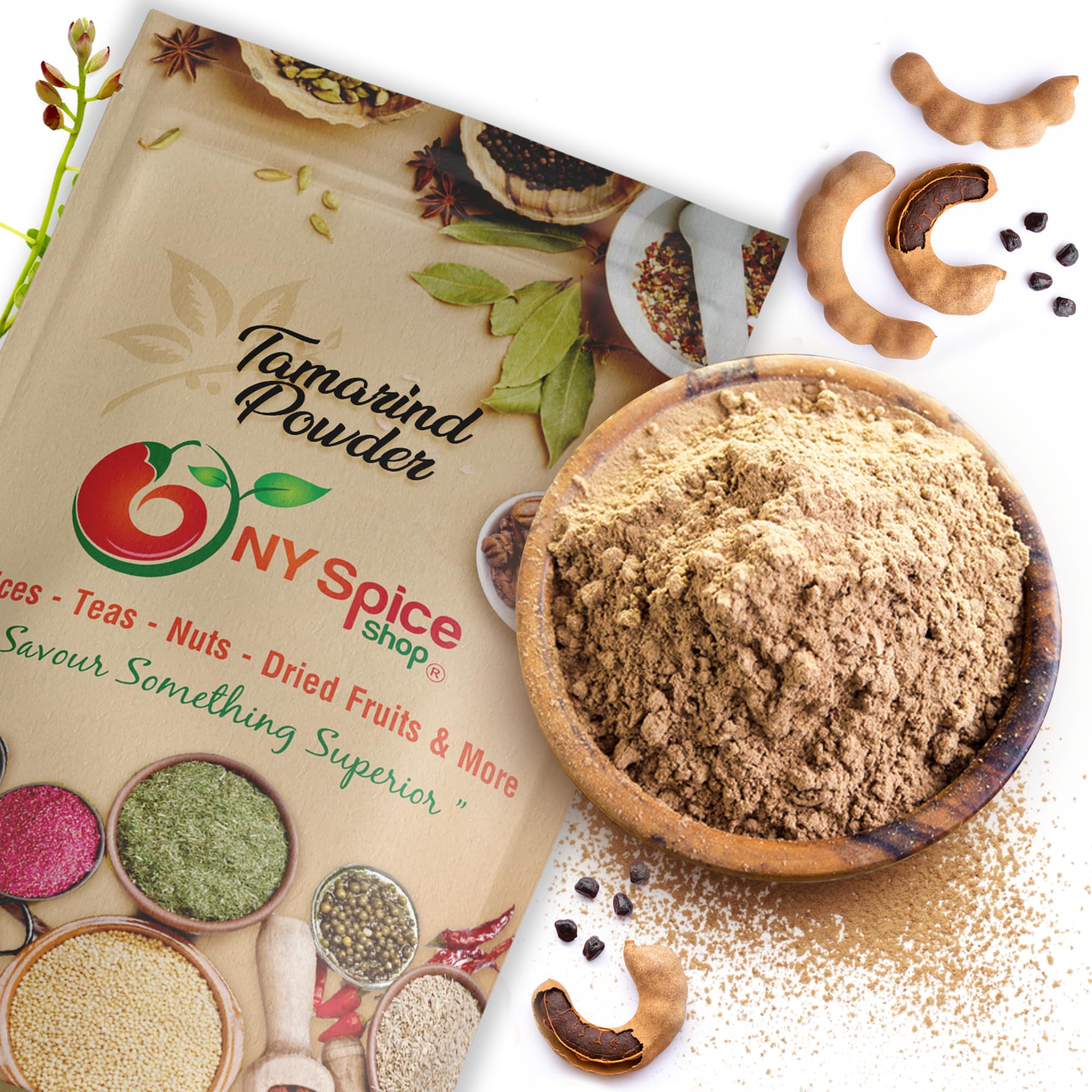 Amazon.com : NY SPICE SHOP Tamarind Powder Seasoning - Thailand ...