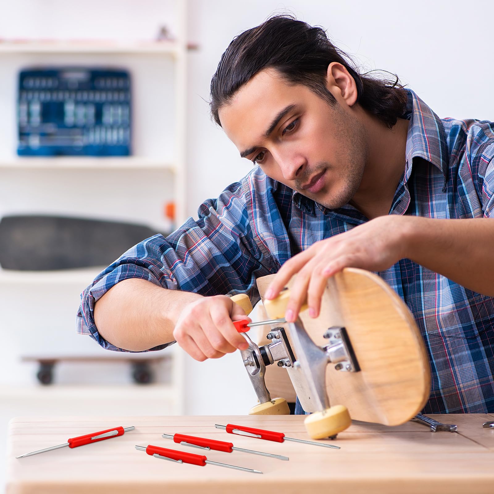 Snapklik.com : 20 Pcs Pocket Screwdriver Double End Mini Screwdriver ...