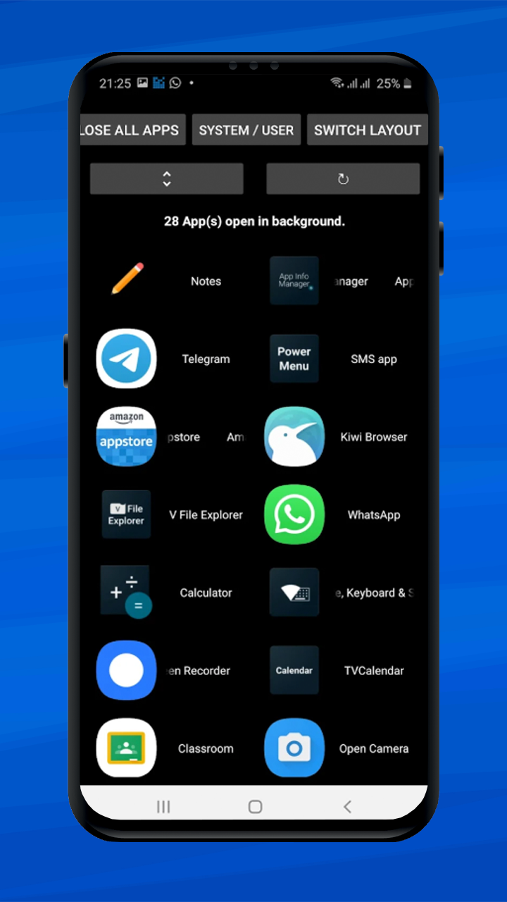 Background Apps & Process List Pro – Performance Booster for Fire TV ...